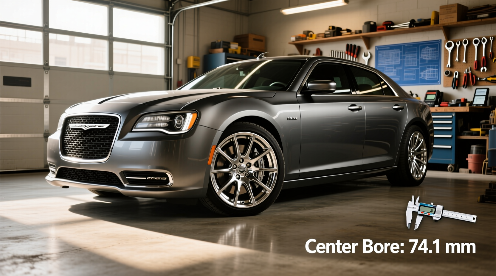How to Choose Chrysler 300 Wheel Center Caps, What Is the Center Bore Size?
