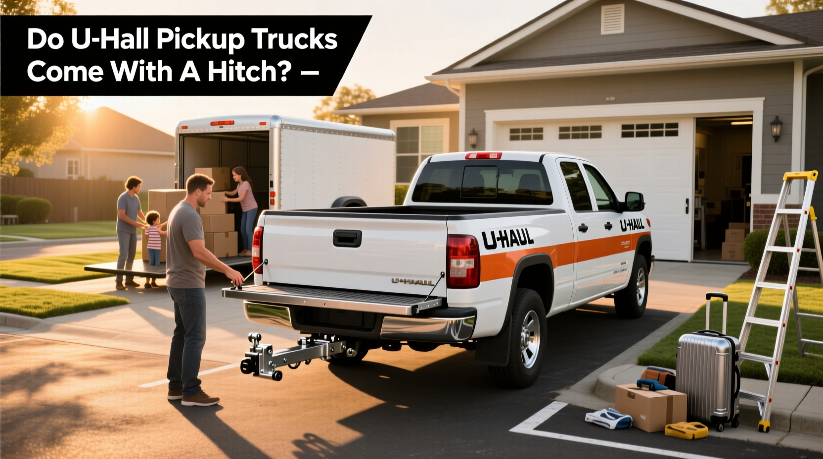 Does a U-Haul Pickup Truck Come With a Hitch? A Complete Guide