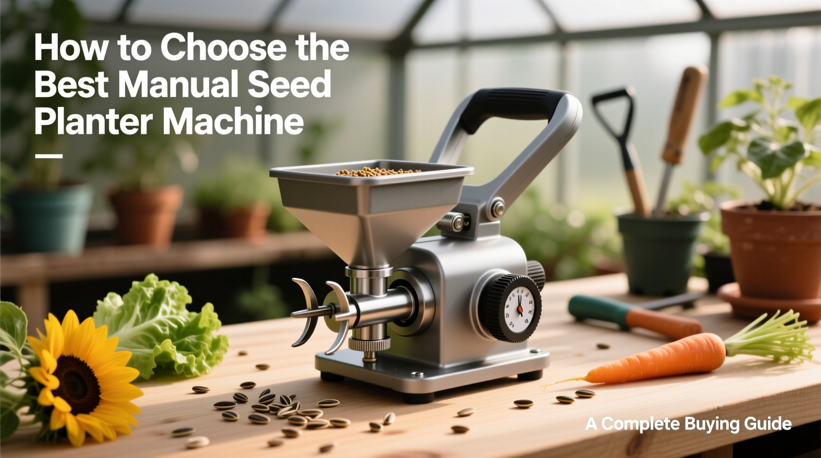 How to Choose the Best Manual Seed Planter Machine: A Complete Buying Guide