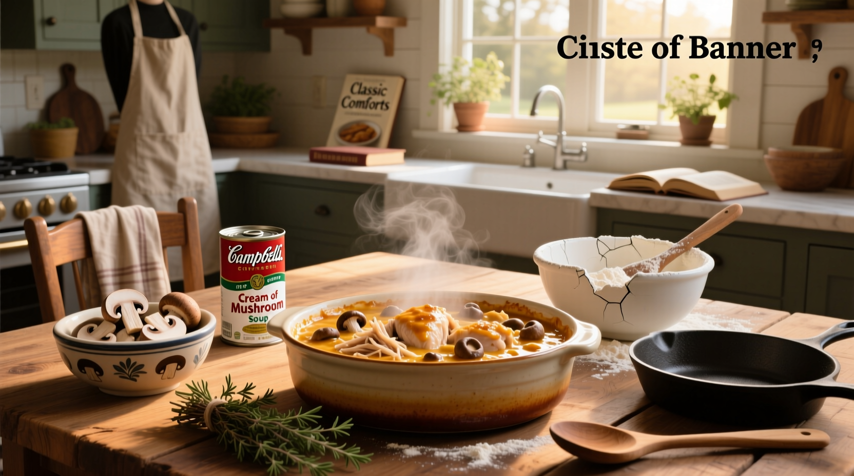 How to Make Chicken Recipes with Campbell's Cream of Mushroom Soup