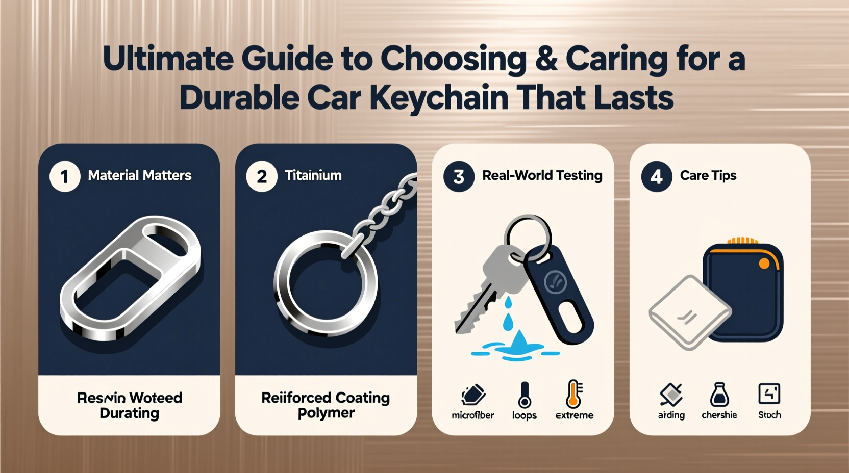 Ultimate Guide To Choosing And Caring For A Durable Car Keychain That Lasts