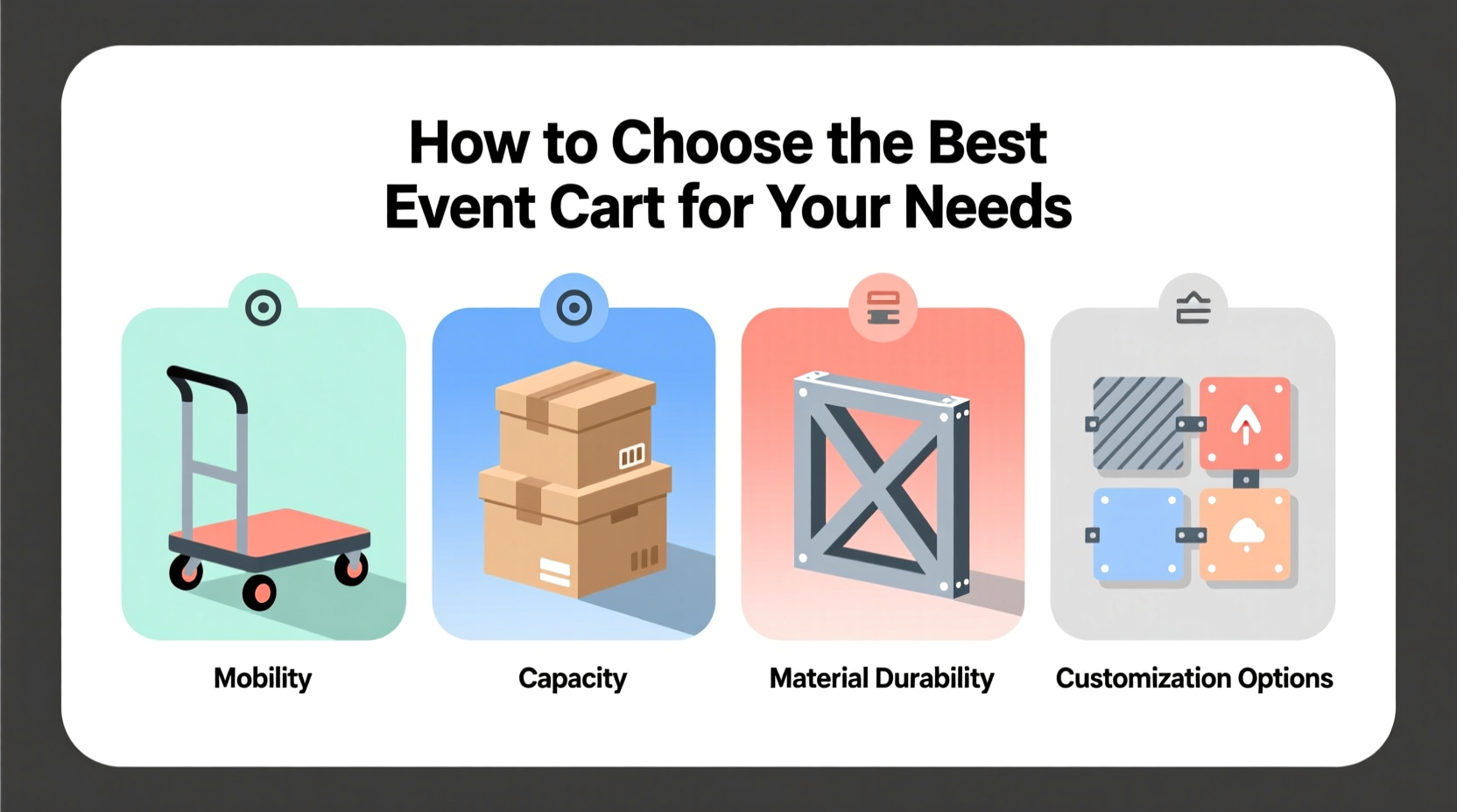 How to Choose the Best Event Cart for Your Needs