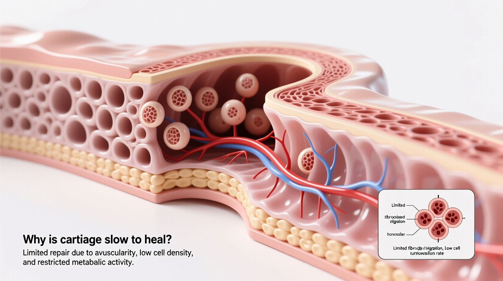 Why Is Cartilage Slow To Heal Understanding Limited Repair