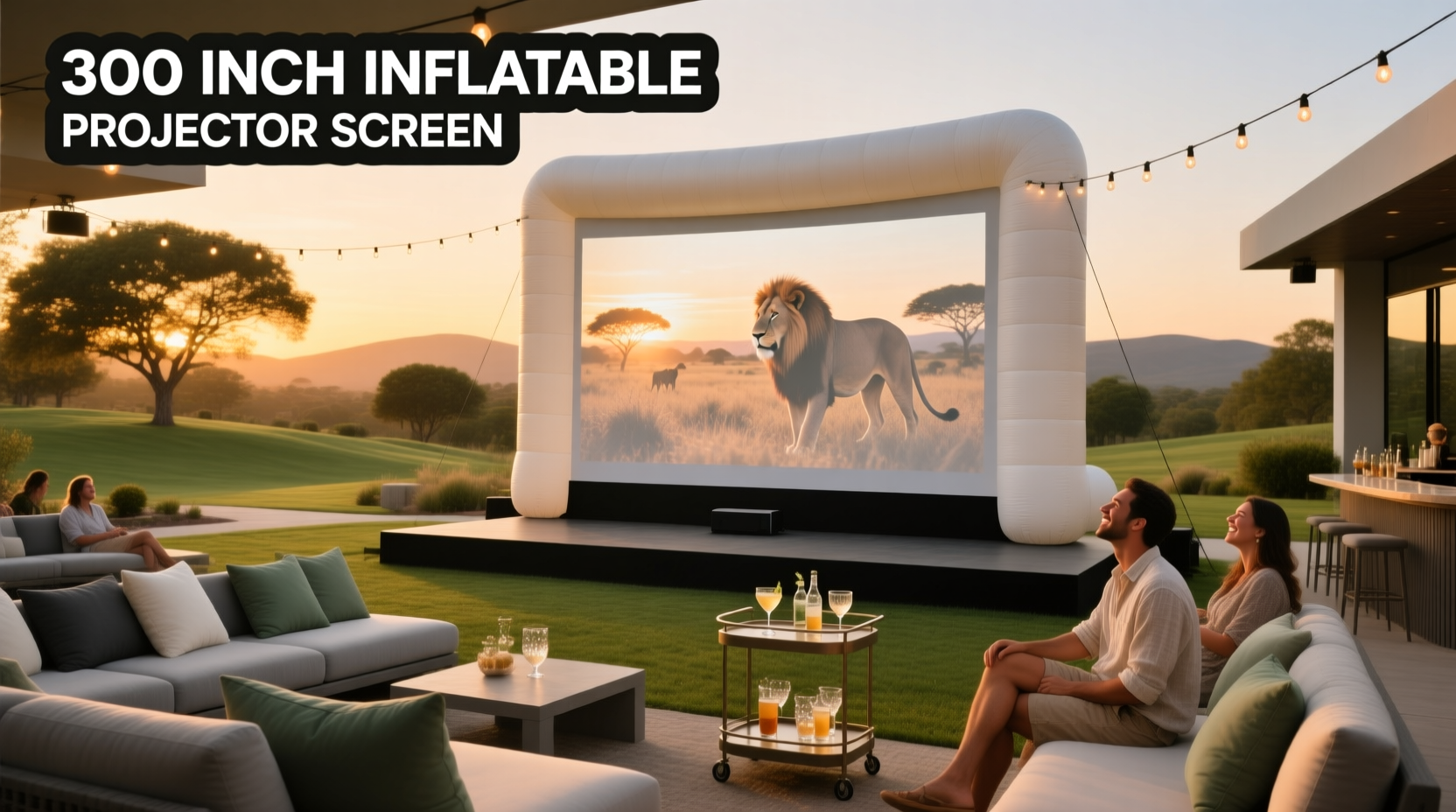 How to Choose a 300 Inch Inflatable Projector Screen