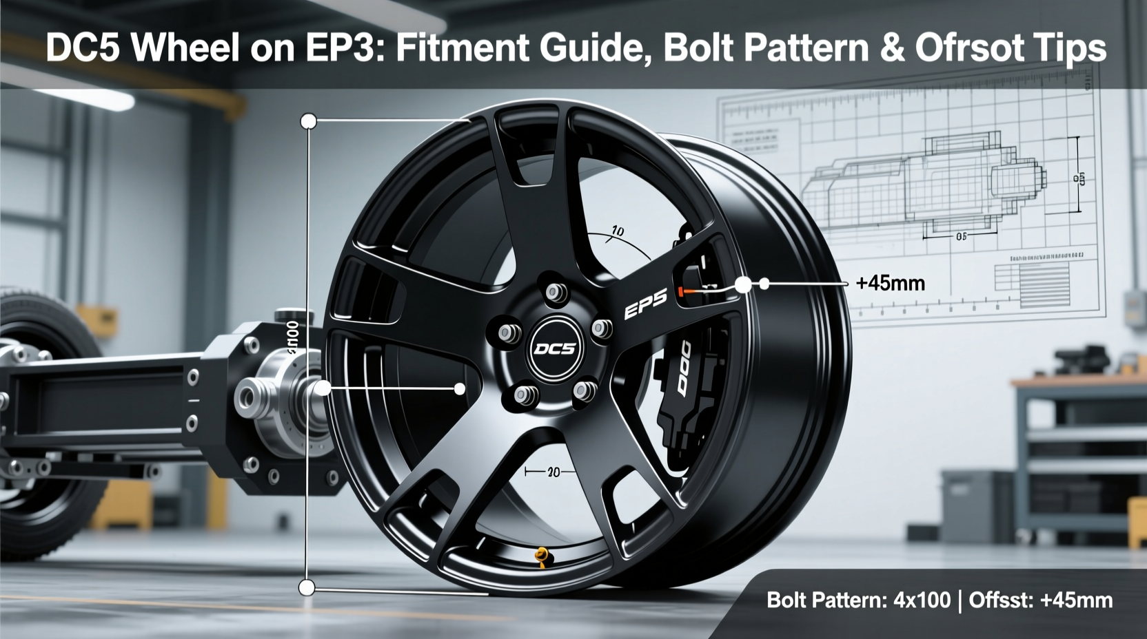 DC5 Wheel on EP3: Fitment Guide, Bolt Pattern & Offset Tips