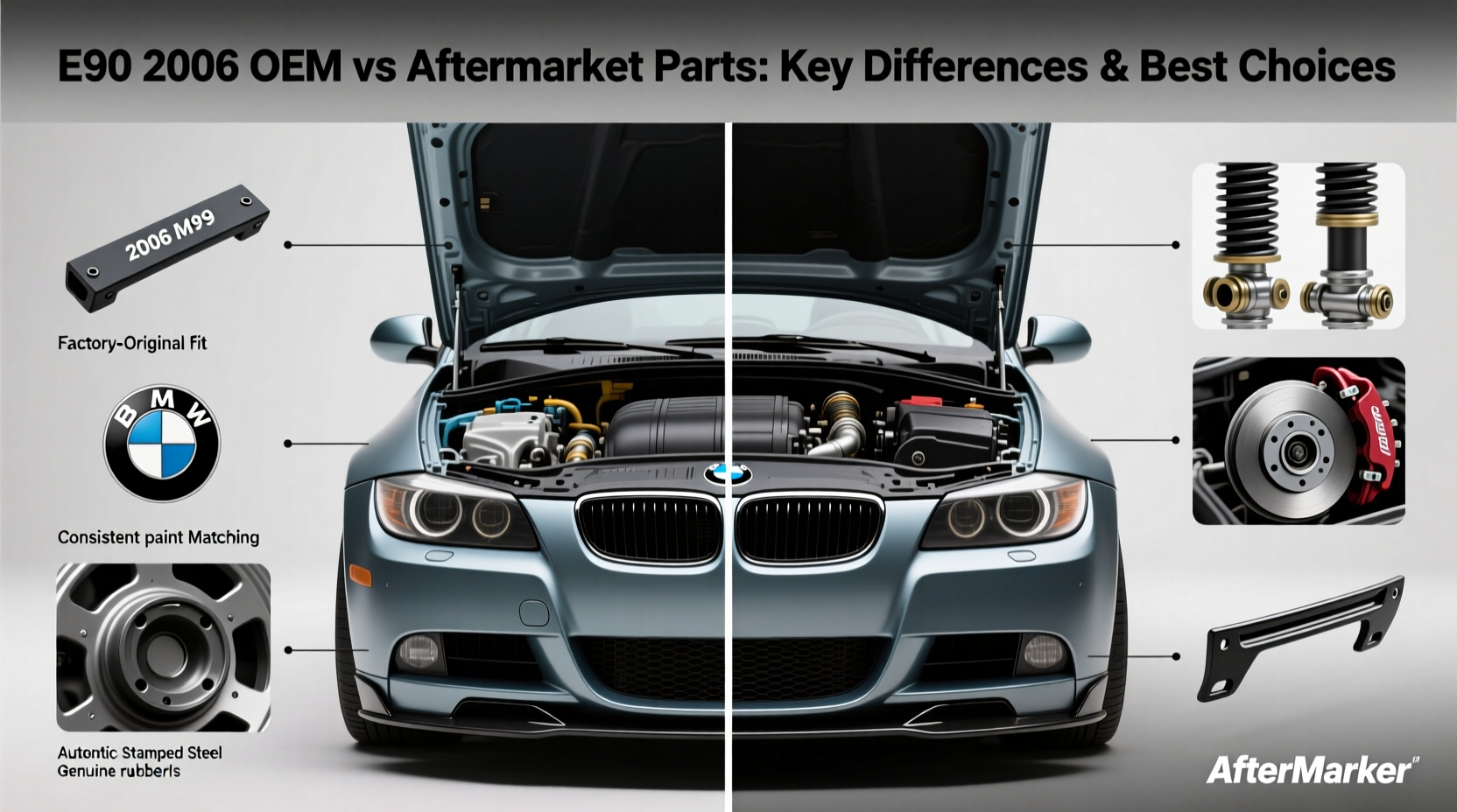 E90 2006 OEM vs Aftermarket Parts: Key Differences & Best Choices