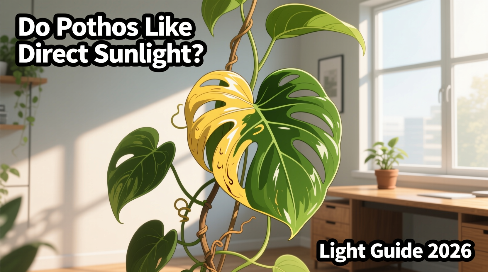 Do Pothos Like Direct Sunlight? Light Guide 2026