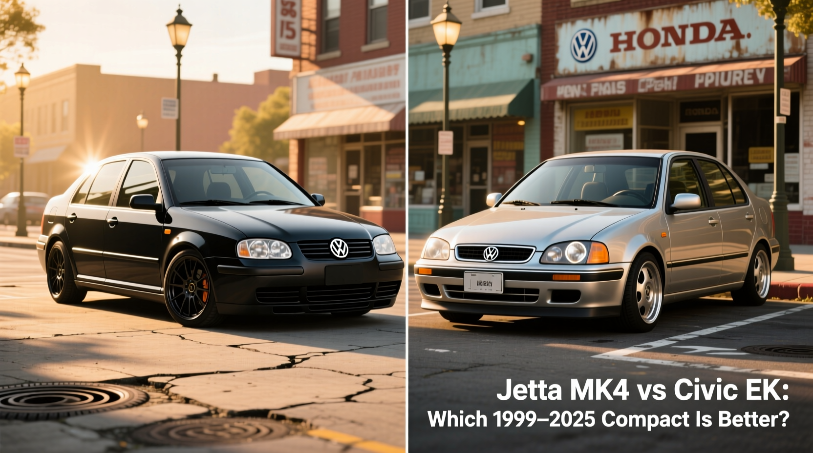 Jetta MK4 vs Civic EK: Which 1999–2005 Compact Is Better?