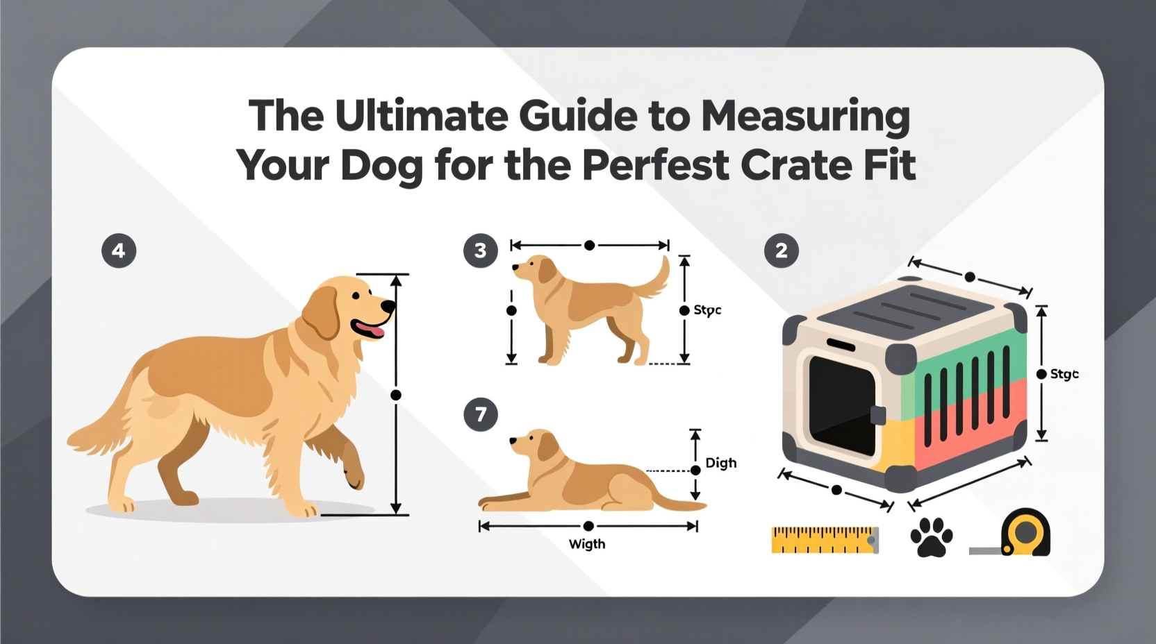 The Ultimate Guide To Measuring Your Dog For The Perfect Crate Fit