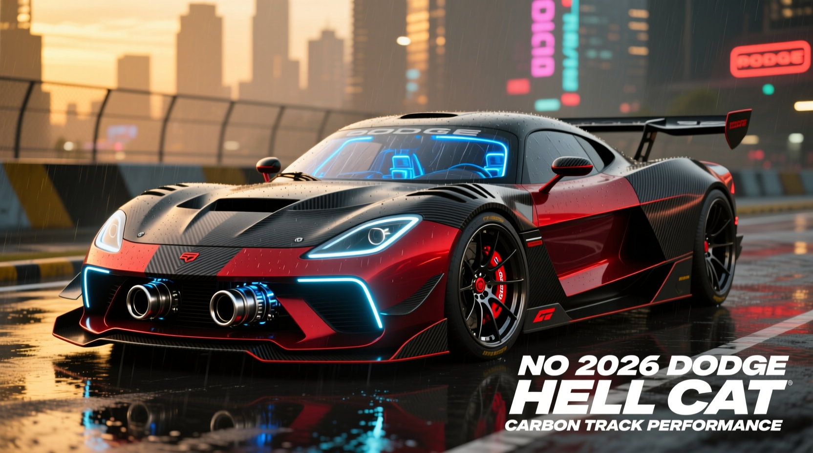 No 2026 Dodge Hellcat Carbon Track Performance Exists