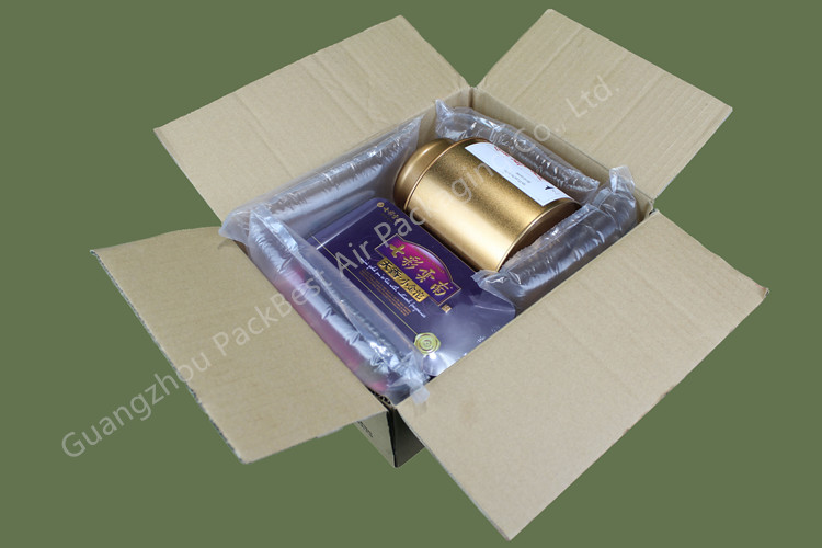 Transparent Color Inflatable Plastic Bag Stuffer Luggage Air Cushion ...
