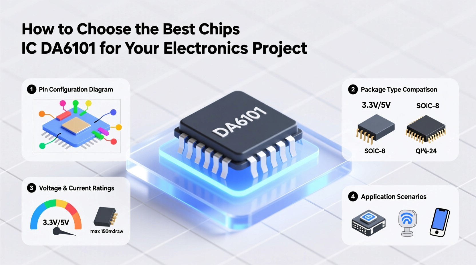 How to Choose the Best Chips IC DA6101 for Your Electronics Project