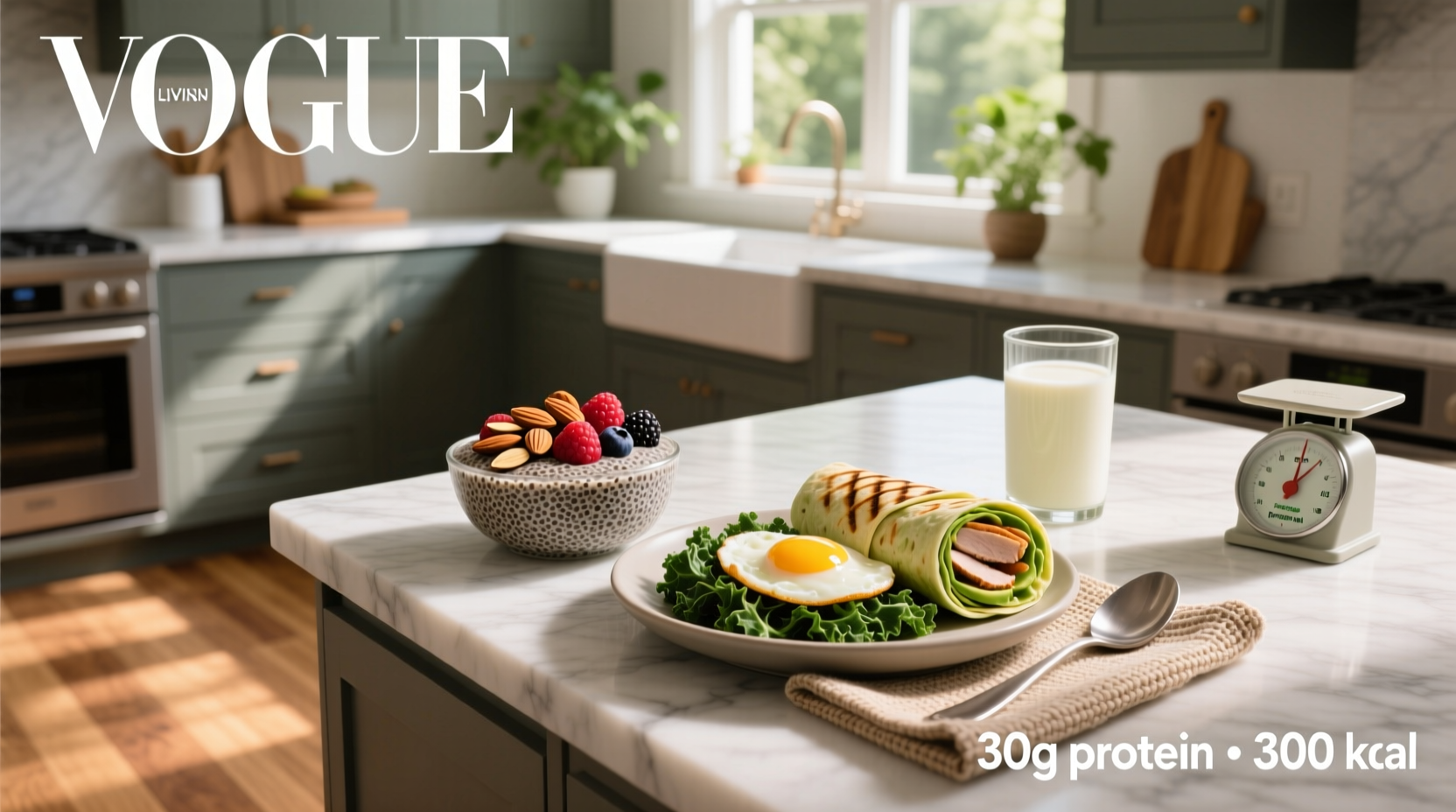 How to Get 30g Protein in 300 Calories for Breakfast