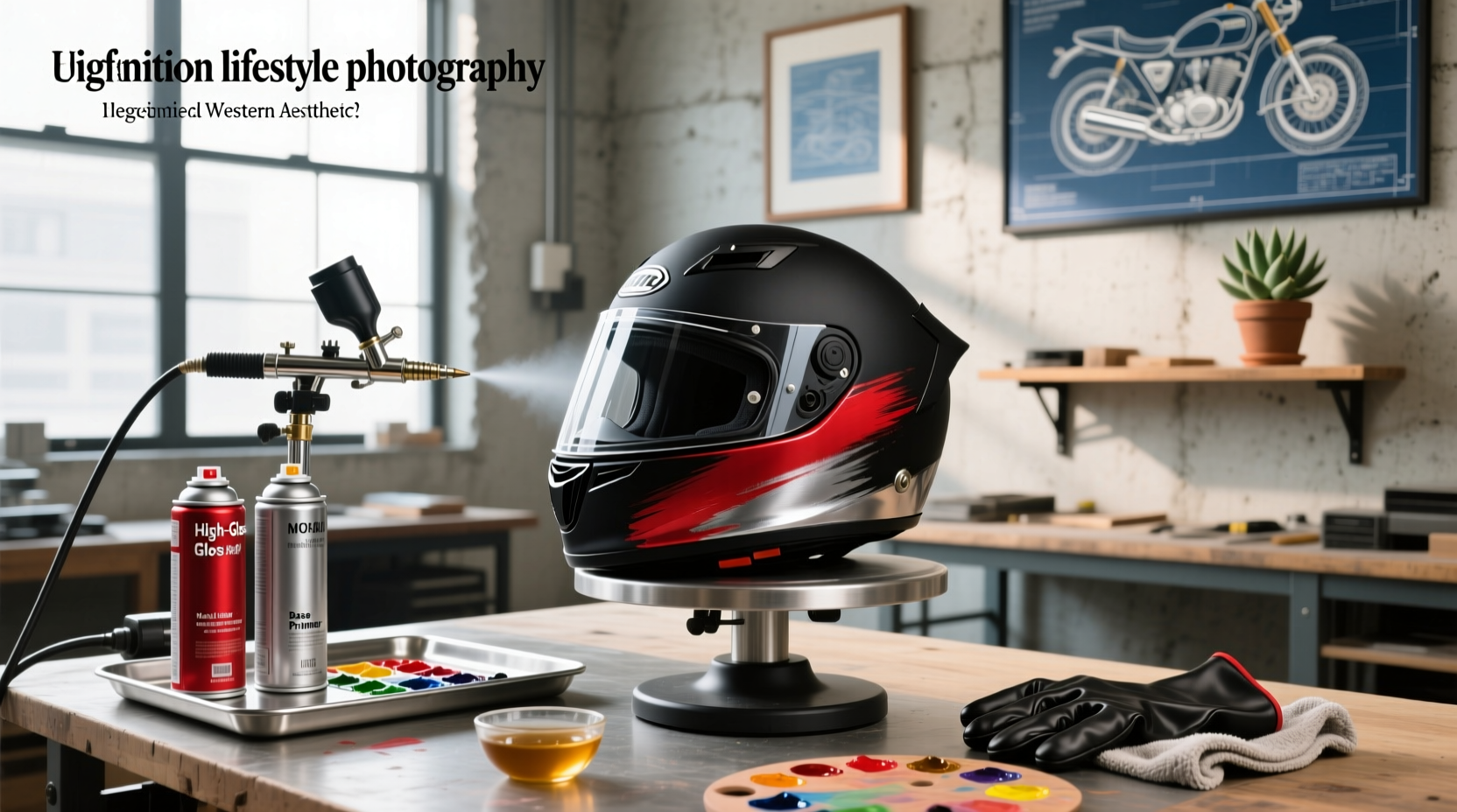How to Paint a Motorcycle Helmet Safely and Durable