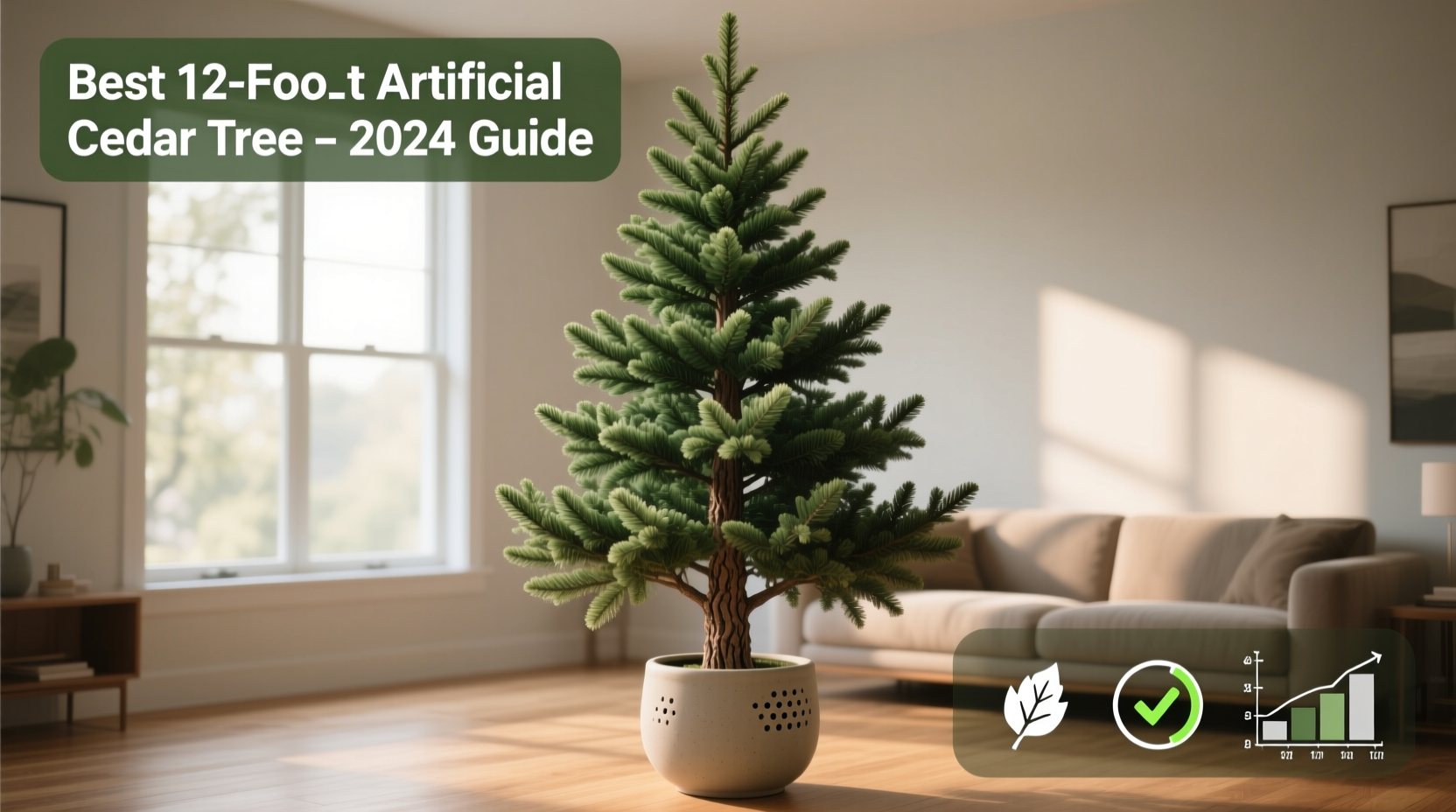 How to Choose the Best 12 Feet Artificial Cedar Tree for Your Space