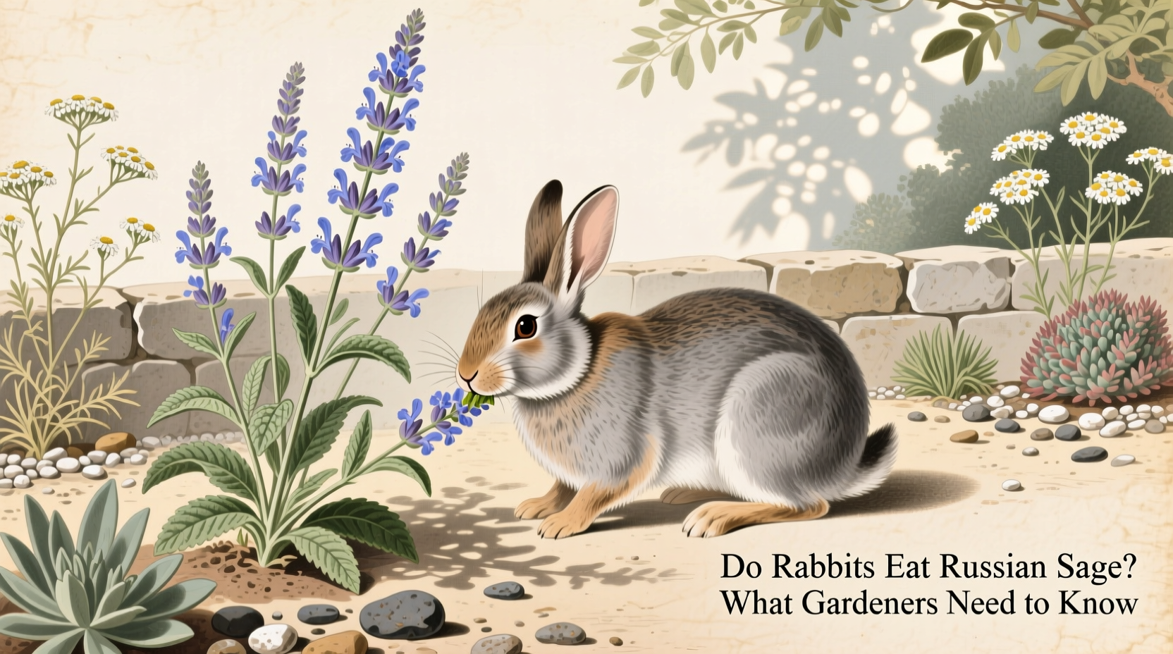 Do Rabbits Eat Russian Sage? What Gardeners Need to Know