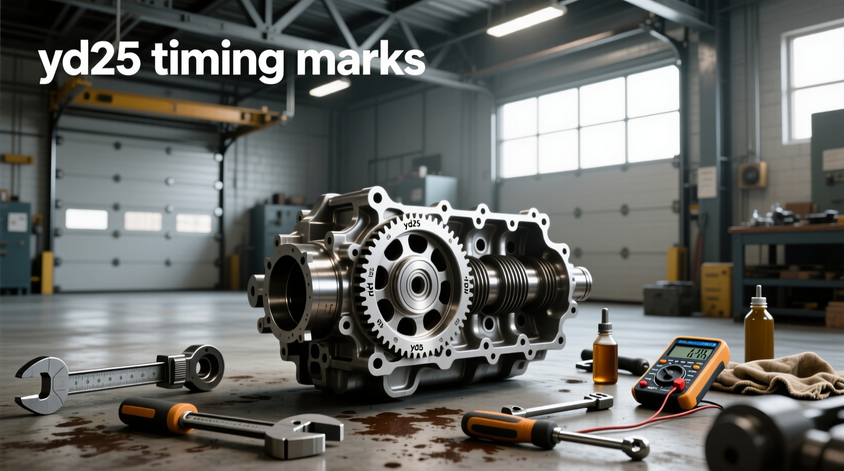How to Set YD25 Timing Marks Correctly on Nissan Navara & D40