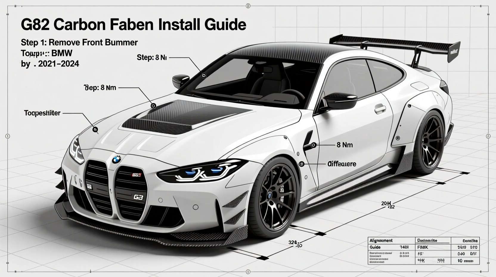 G82 Carbon Fiber Install Guide: Step-by-Step for M4 Coupe (2021–2024)