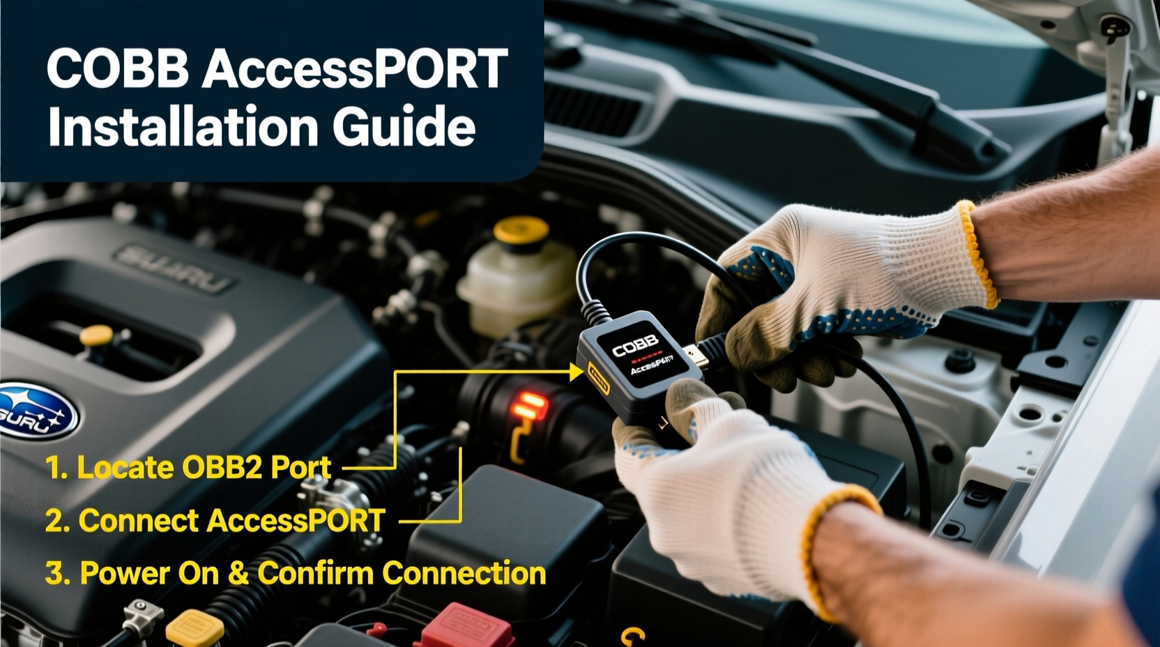 How to Install a COBB AccessPORT on a Subaru WRX
