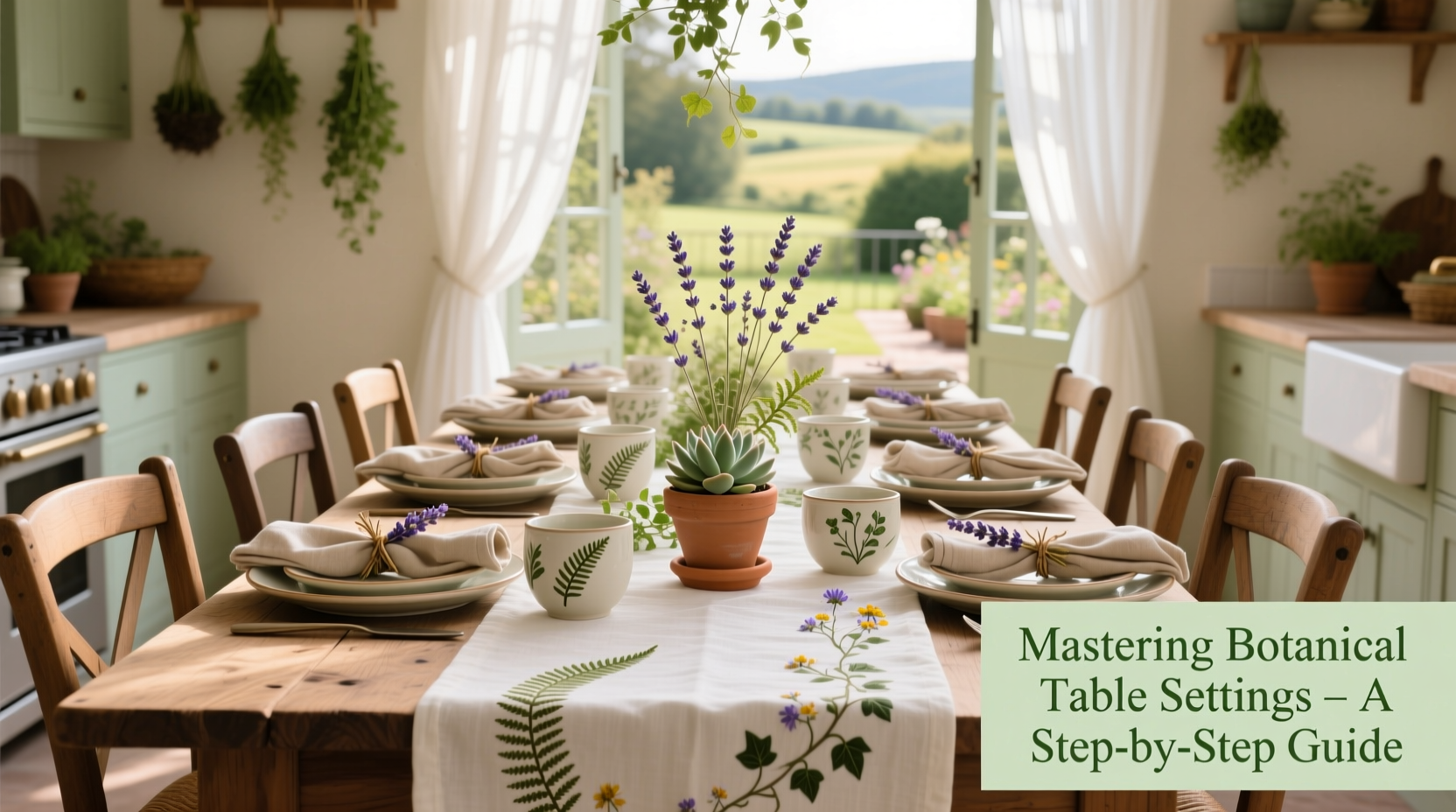 Mastering Botanical Table Settings A Step By Step Guide To Styling With ...
