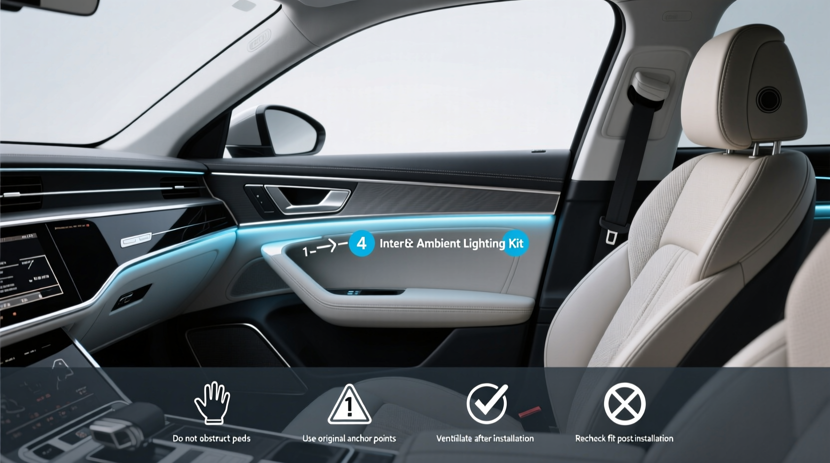 LED Smart Interior Ambient Lighting Kit Buying Guide