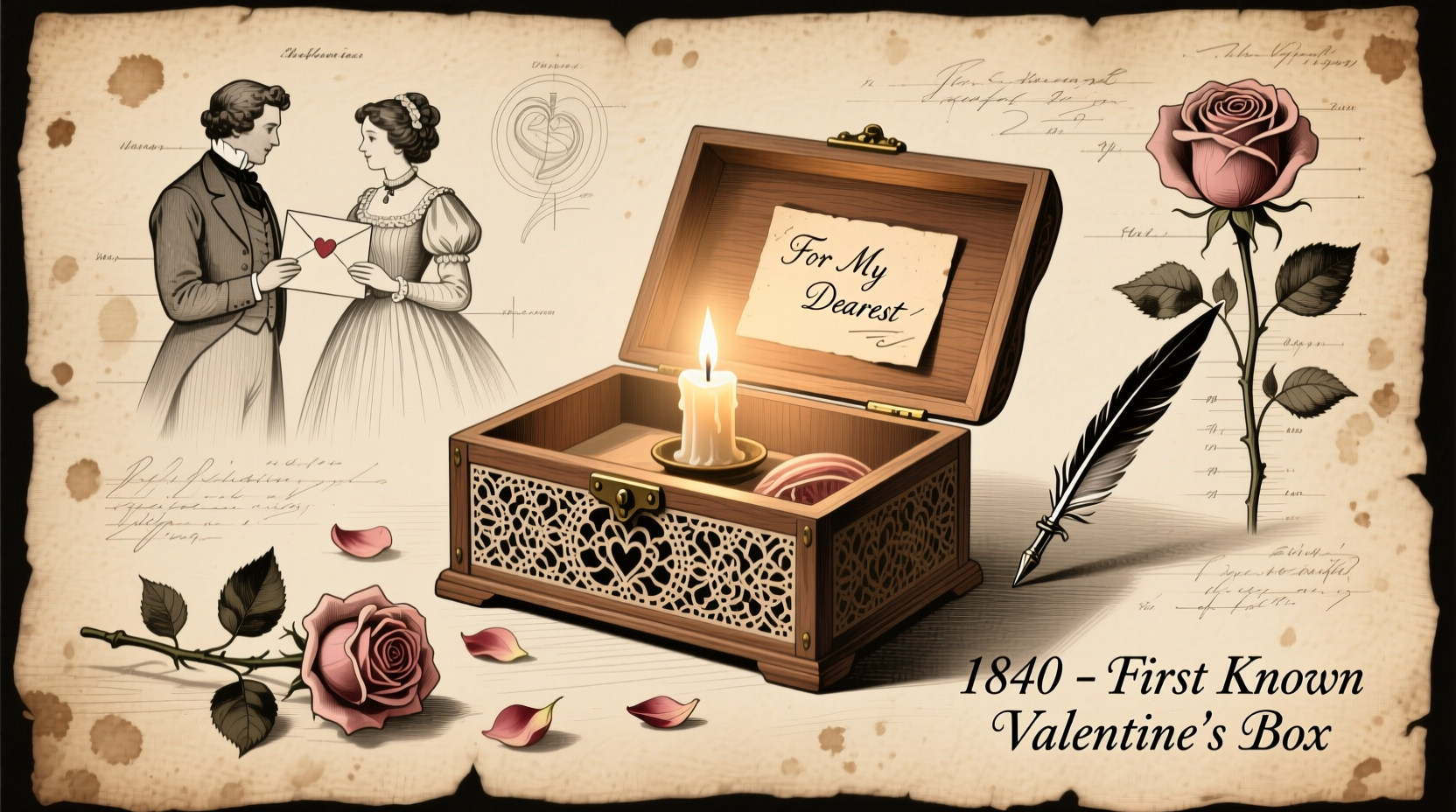 Who Invented the First Valentine's Day Box?