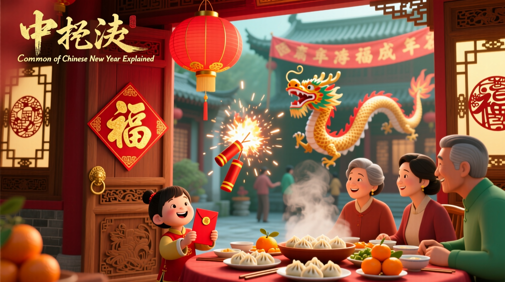 Common Chinese New Year Greetings and Sayings Explained