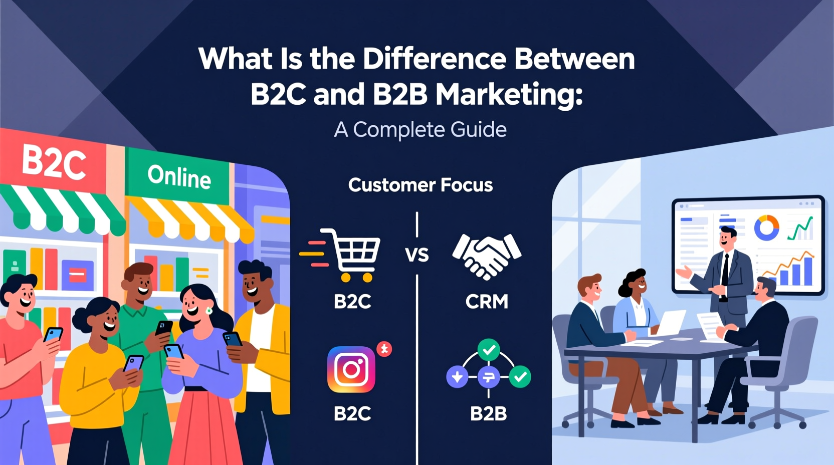 What Is the Difference Between B2C and B2B Marketing: A Complete Guide