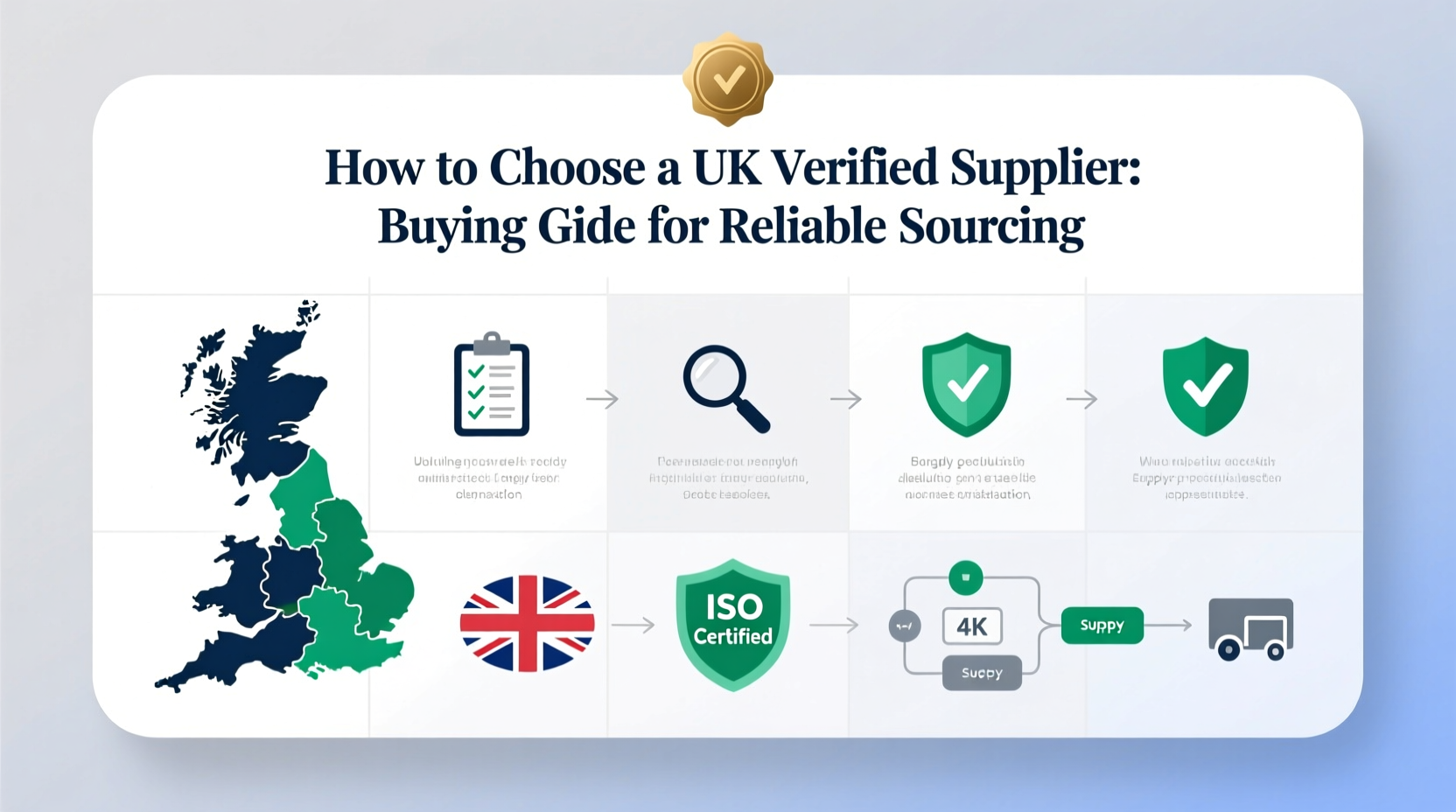 How to Choose a UK Verified Supplier: Buying Guide for Reliable Sourcing