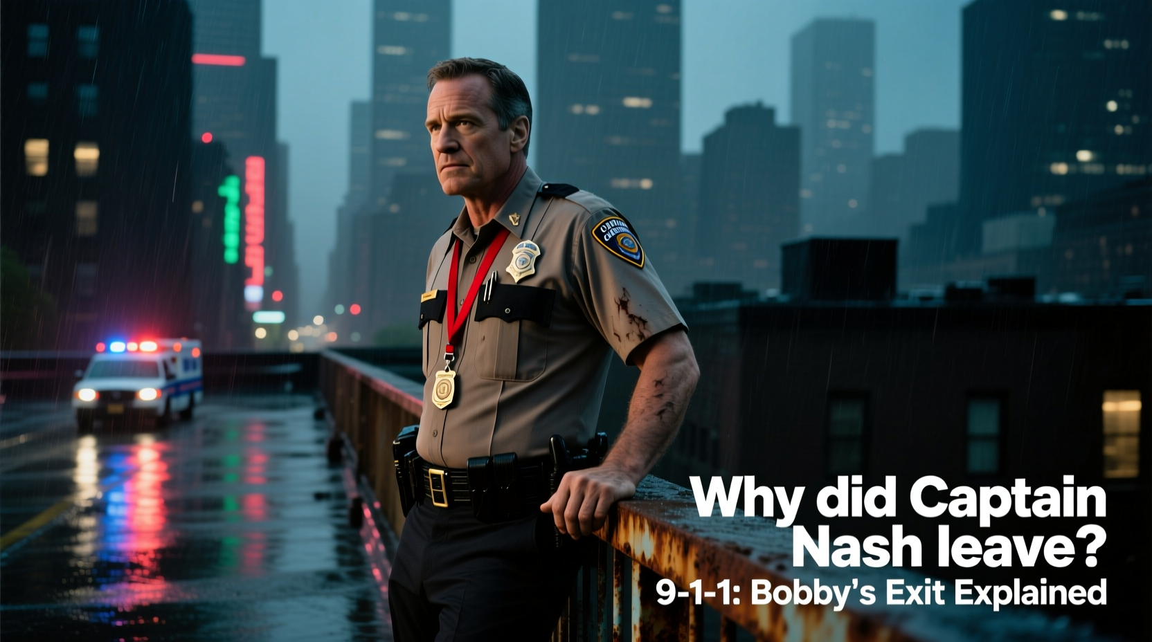 Why Did Captain Nash Leave 9 1 1 Bobbys Exit Explained