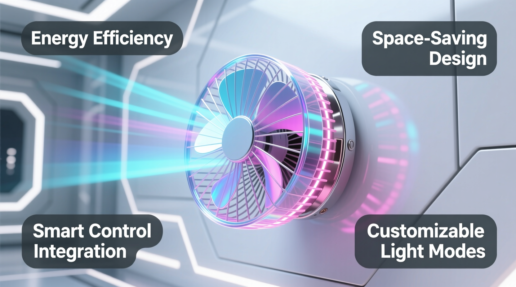 How to Choose the Best Holographic Wall Fan 3D for Your Space