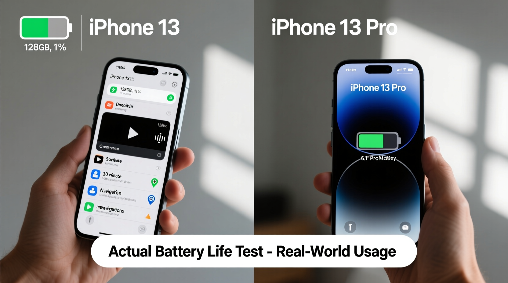 Iphone 13 Or 13 Pro Which Battery Actually Lasts Longer In Real Life