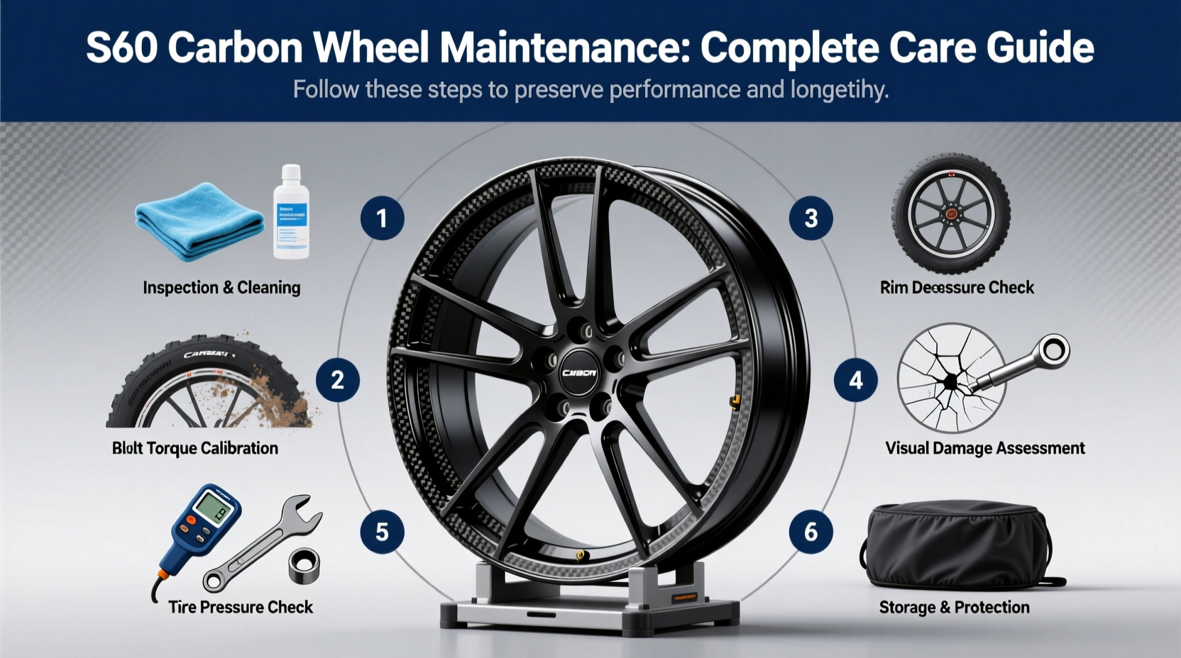 S60 Carbon Wheel Maintenance: Complete Care Guide