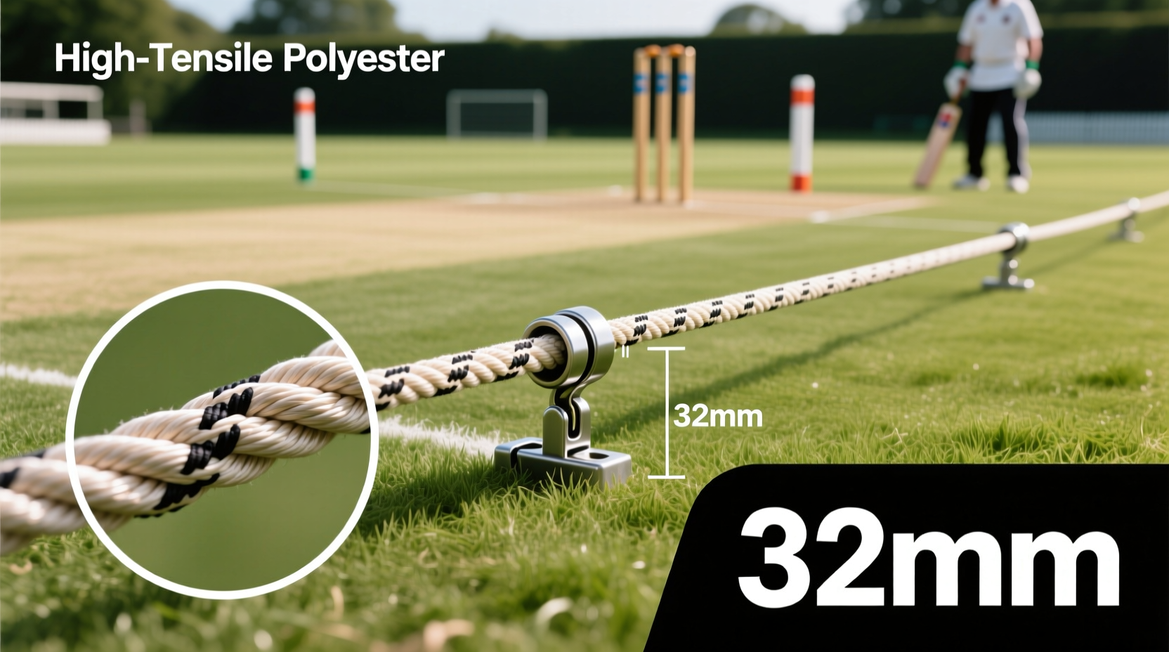 How to Choose the Best Cricket Boundary Rope 32mm for Your Ground
