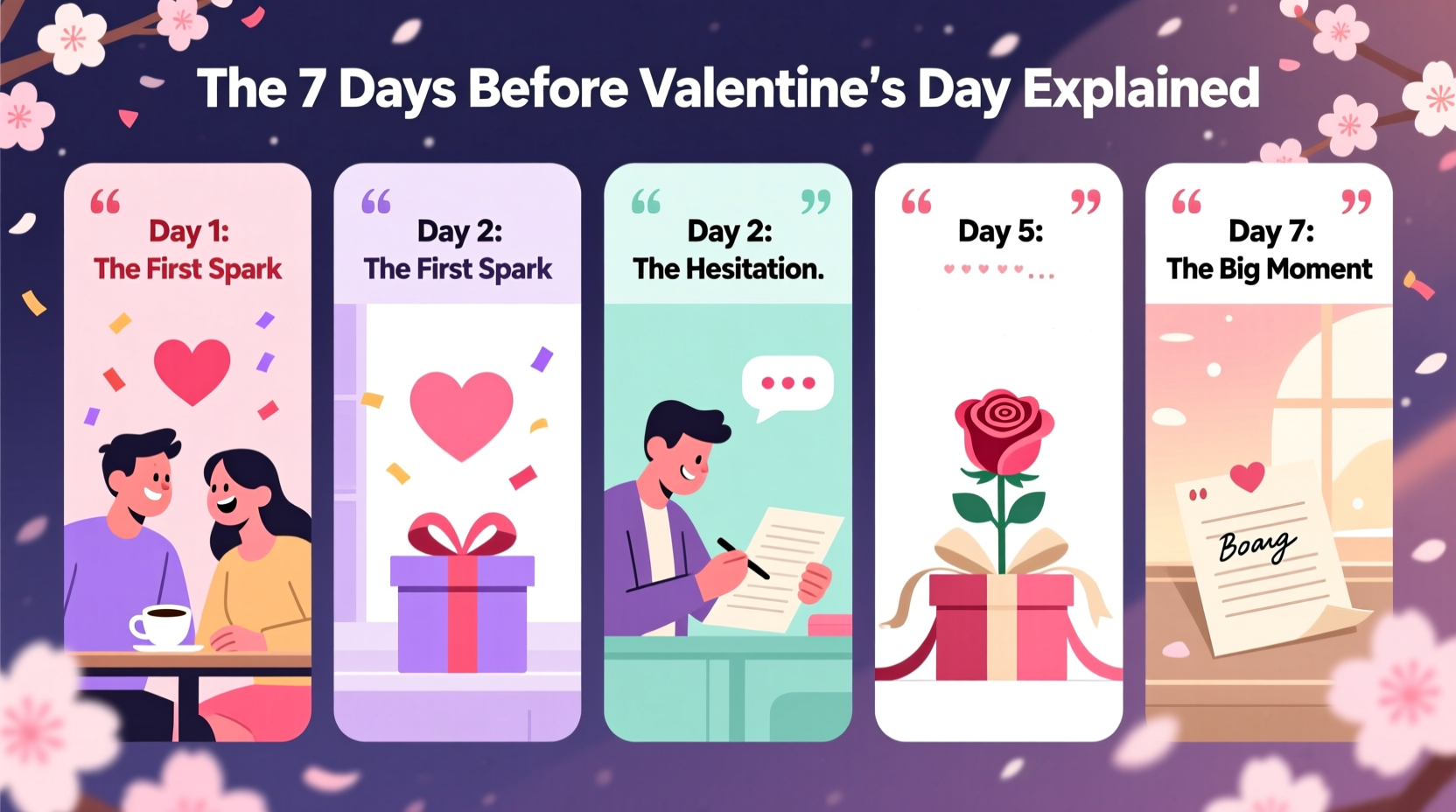 The 7 Days Before Valentine's Day Explained