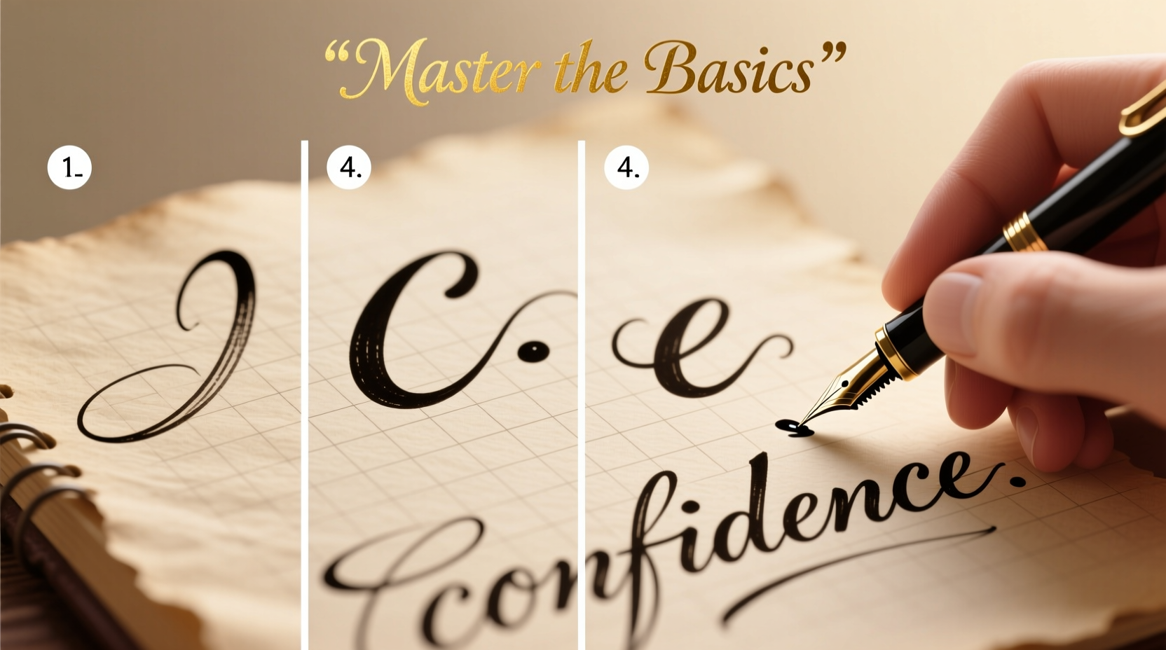 Mastering The Basics A Step By Step Guide On How To Draw Cursive ...