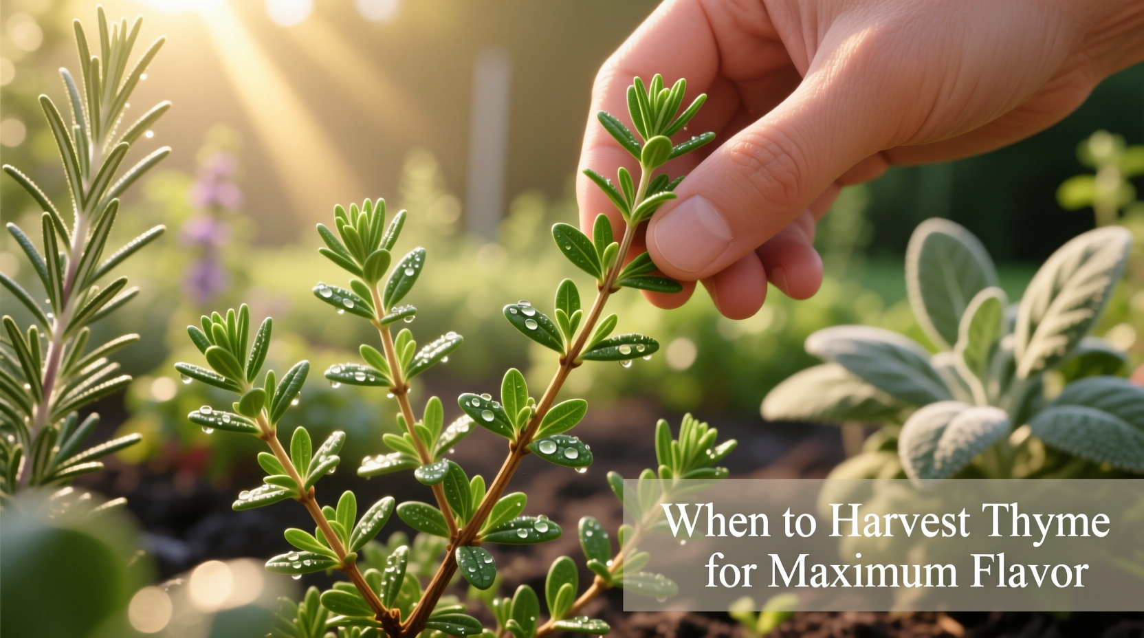 When to Harvest Thyme for Maximum Flavor