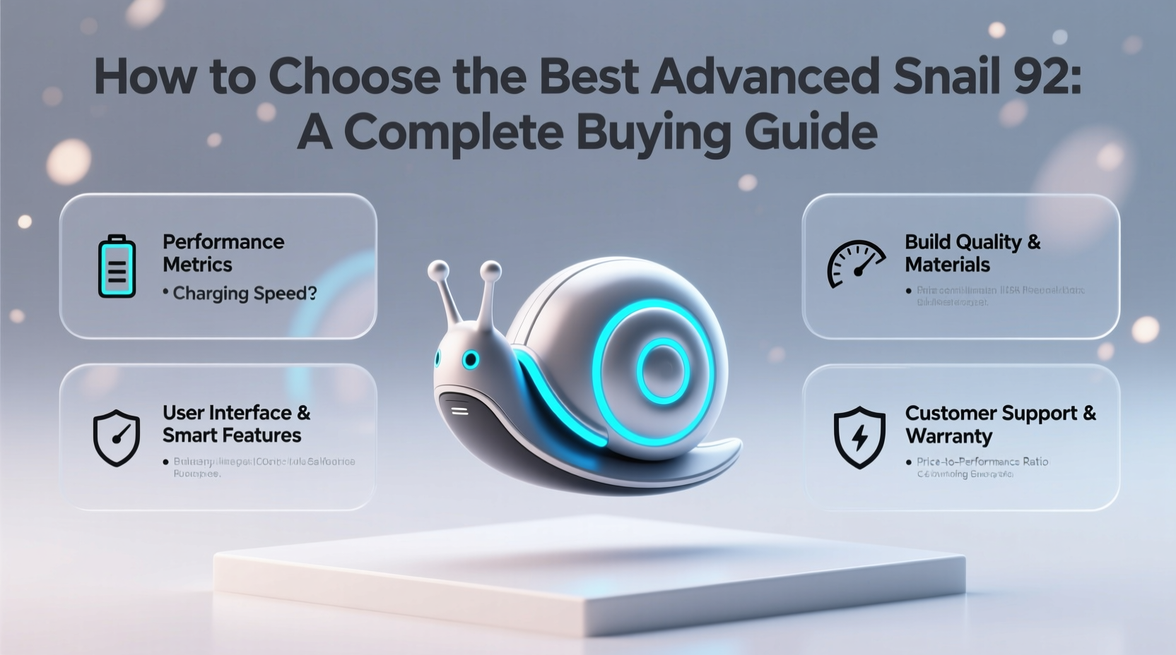 How to Choose the Best Advanced Snail 92: A Complete Buying Guide