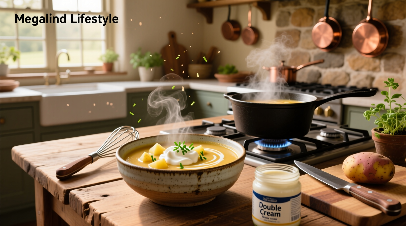 How to Make Creamy Potato Soup with Heavy Whipping Cream