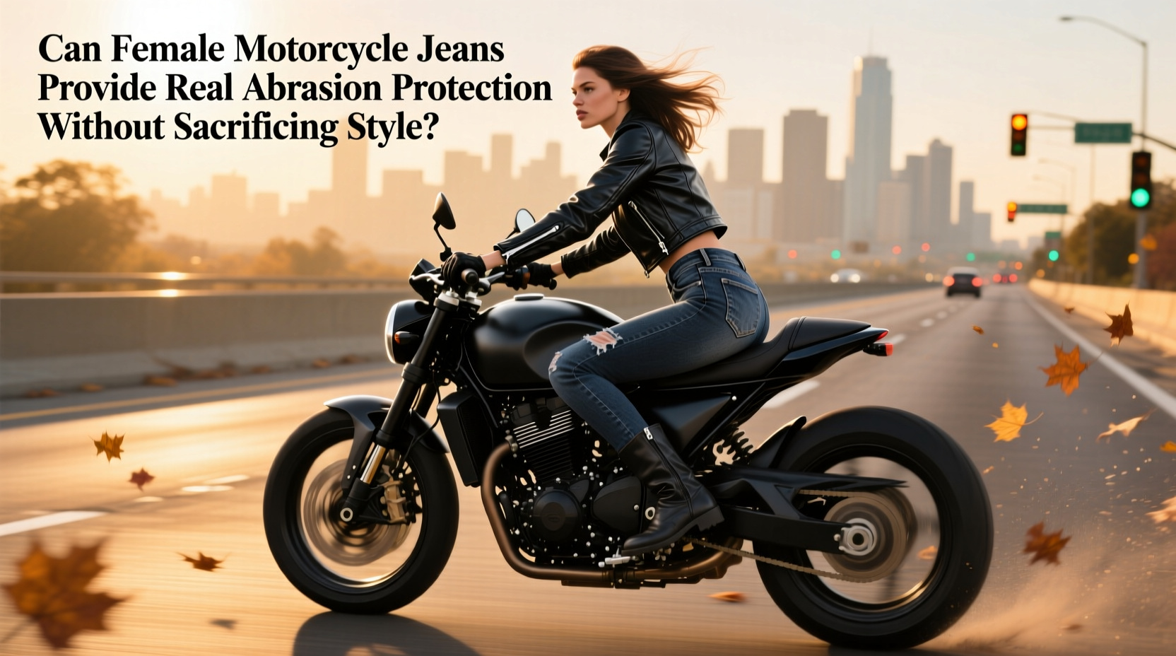 Motorcycle Jeans for Women Guide: How to Choose Safely