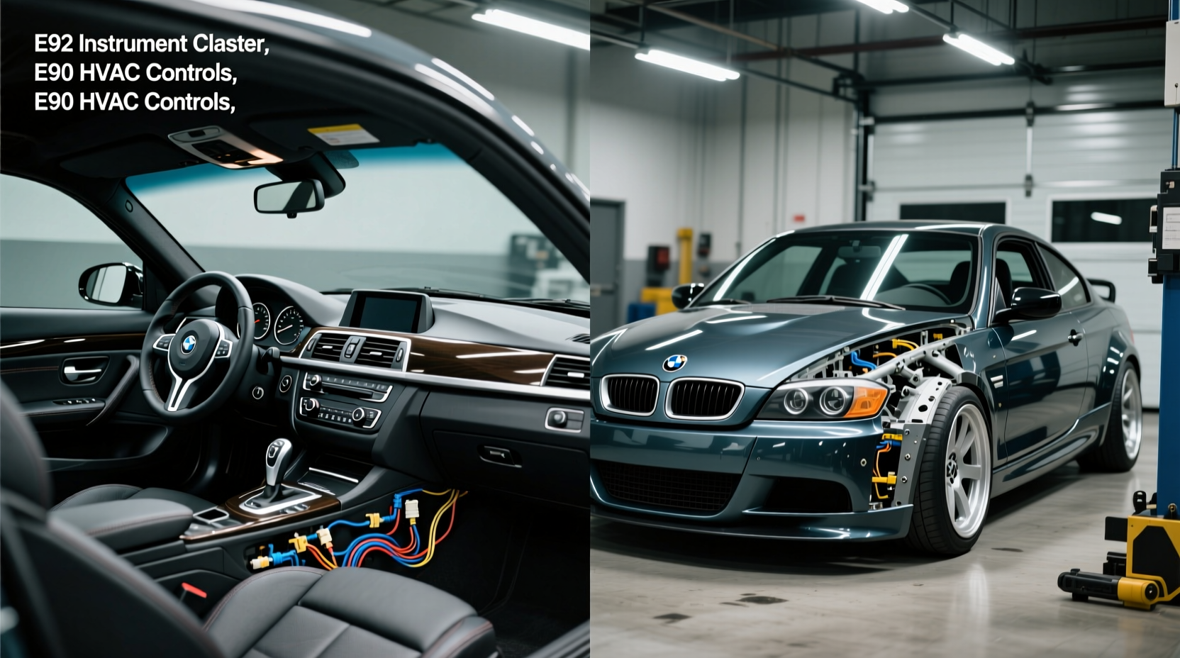 E92 vs E90 Interior Swap: Compatibility, Parts & Real-World Steps