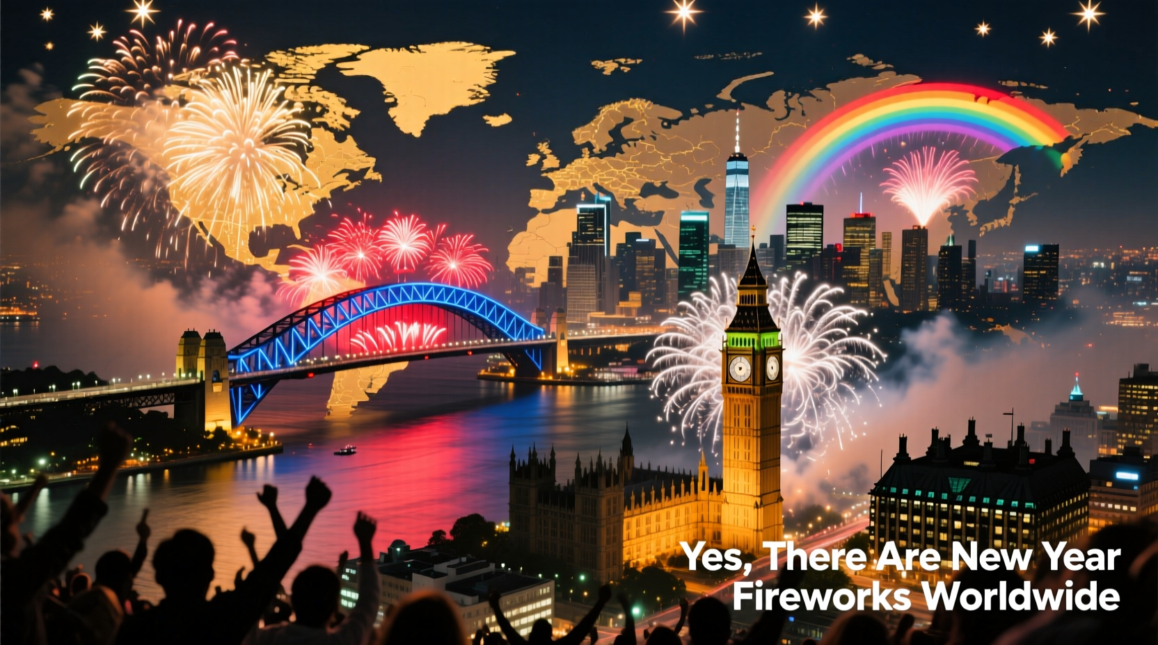 Yes, There Are New Year Fireworks Worldwide