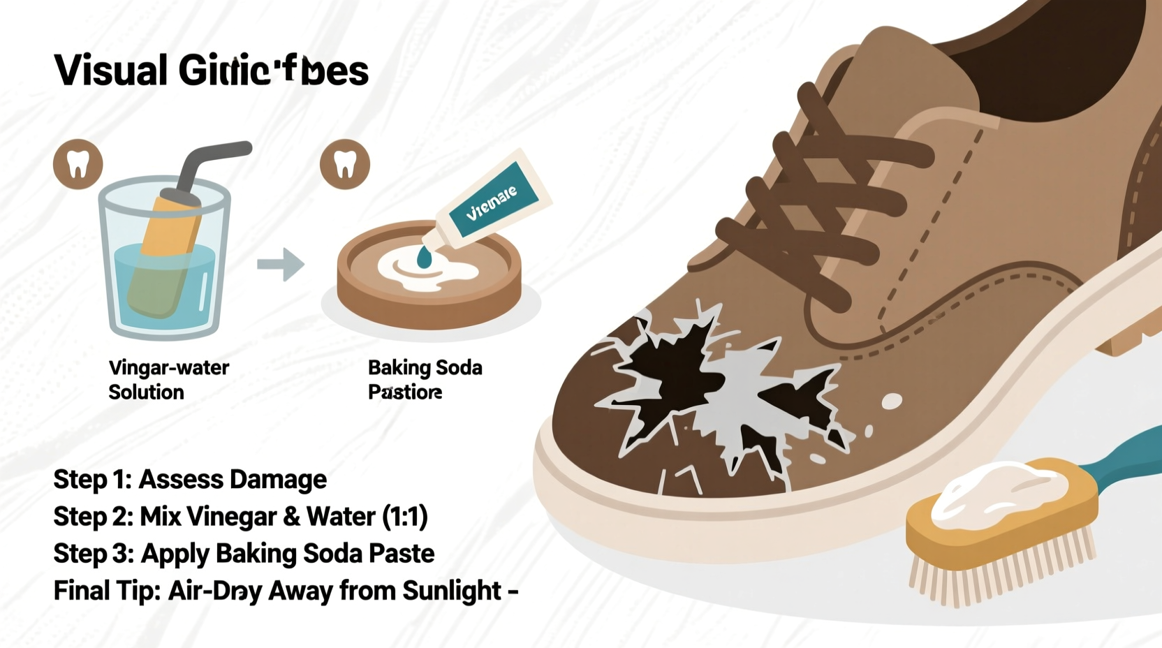 Effective Methods To Restore Shoes After Bleach Stains A Practical ...