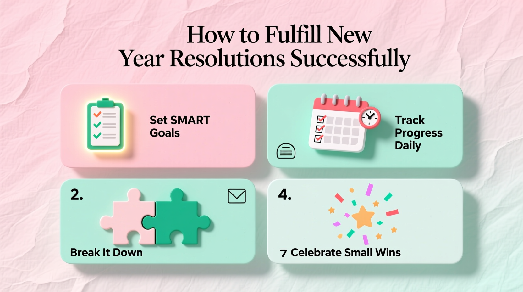 How to Fulfill New Year Resolutions Successfully