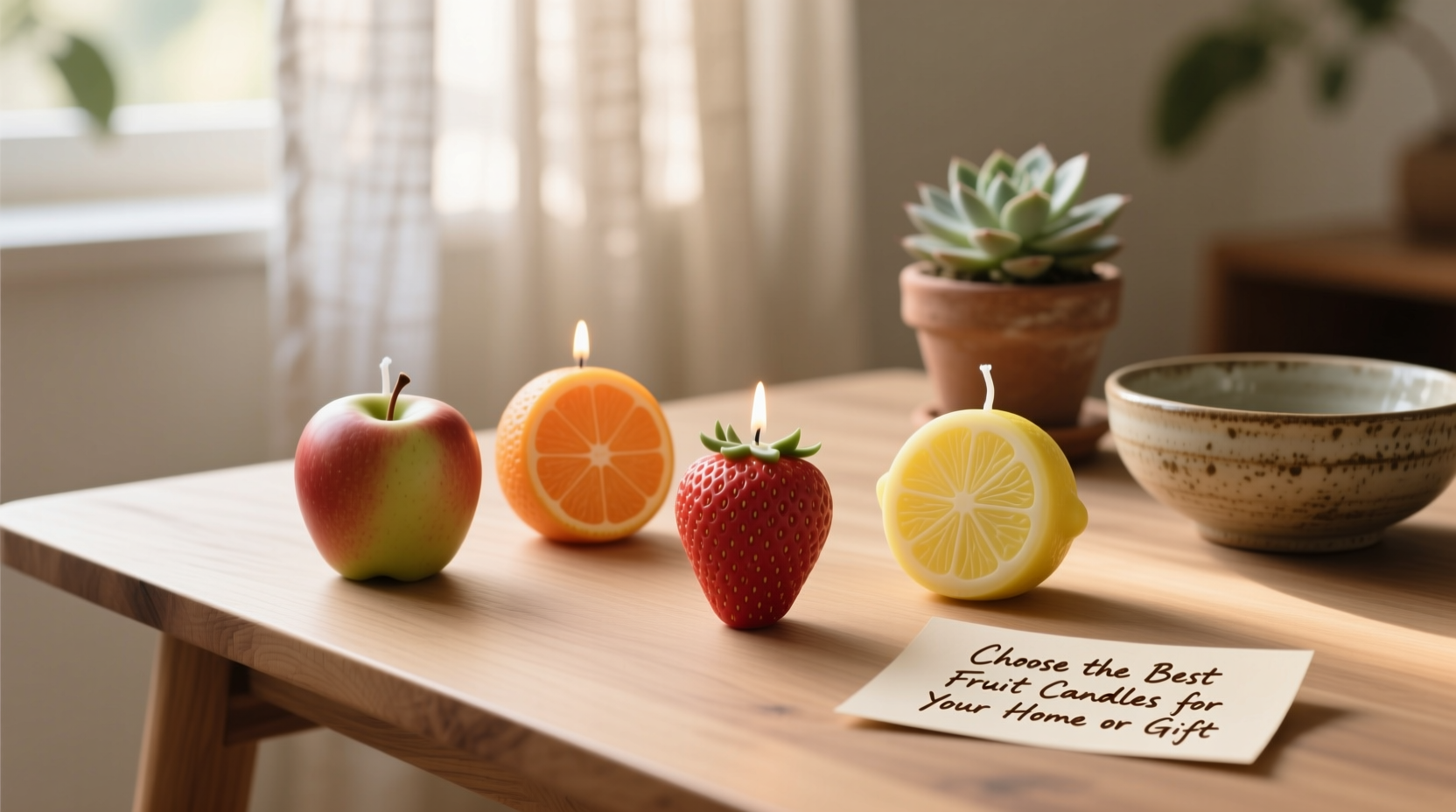 How to Choose the Best Fruit Candles for Your Home or Gift