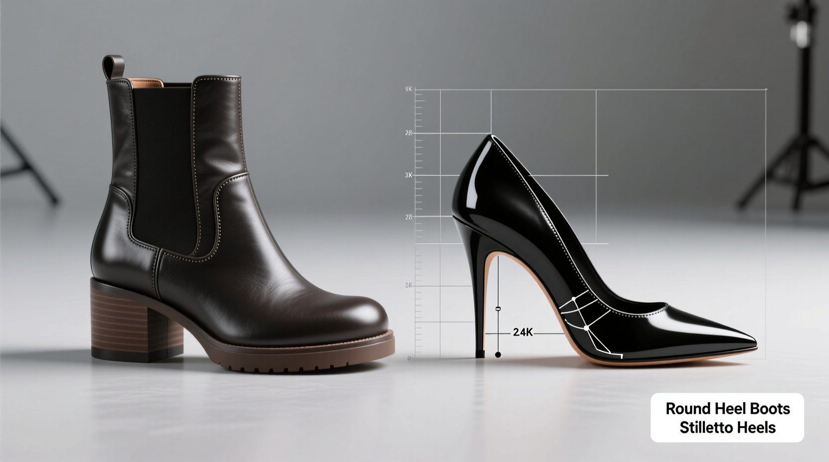 Round Heel Boots Vs Stiletto Heels Which Are Actually Better For Your Feet