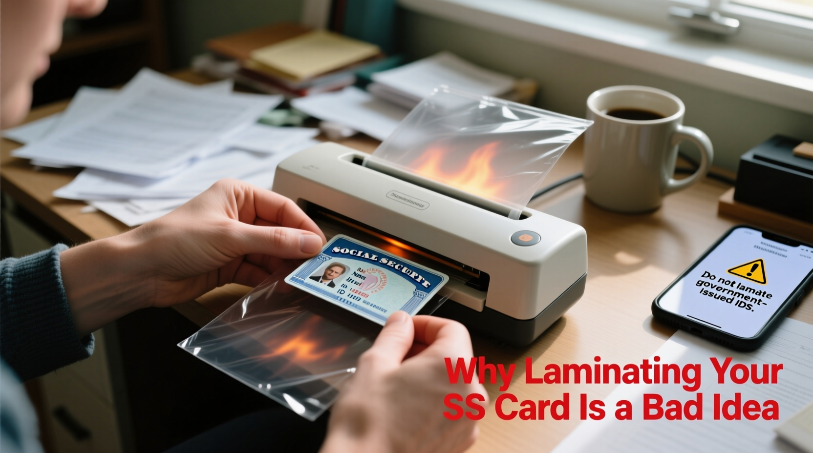 Laminating Your Social Security Card Why Its Usually A Bad Idea