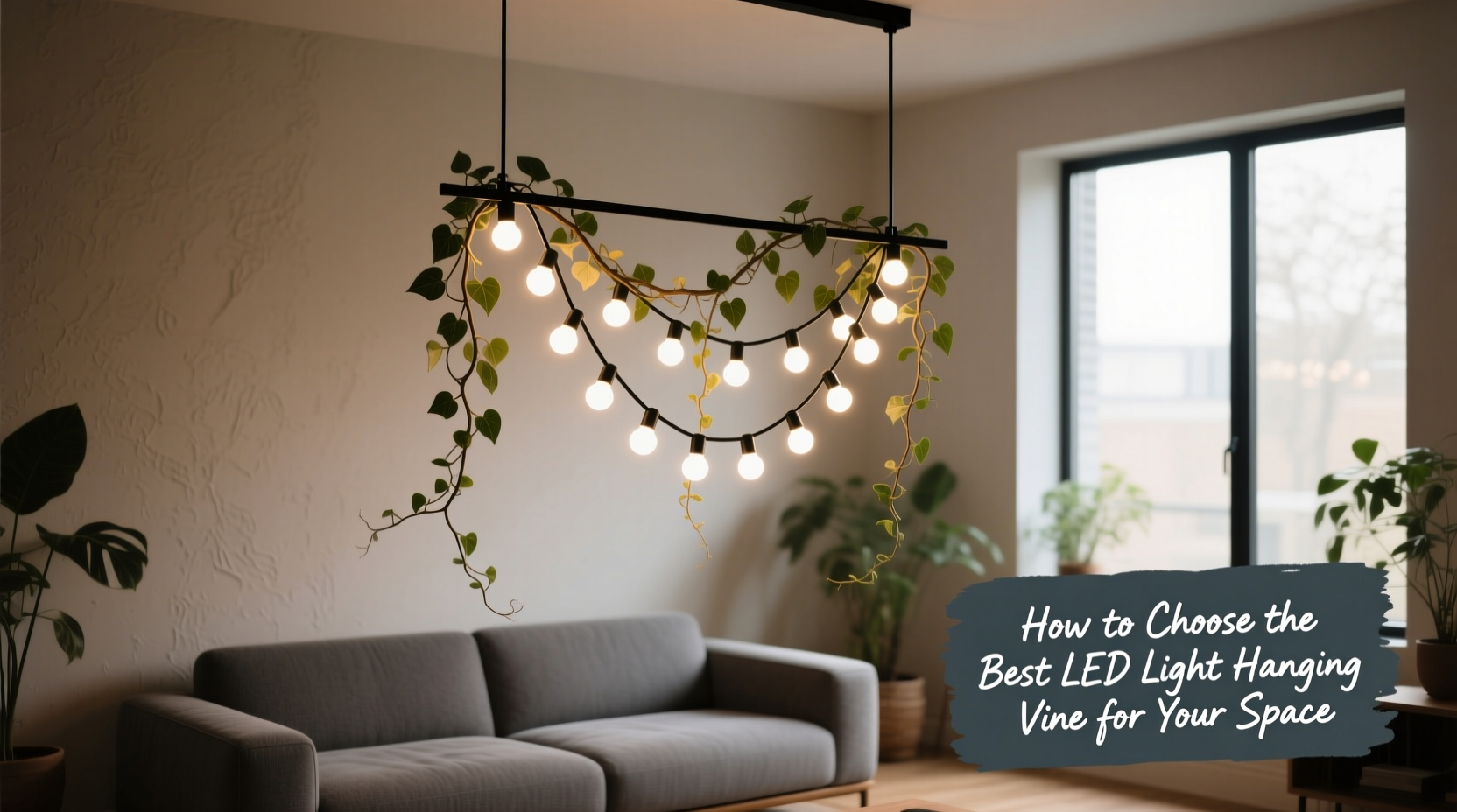 How to Choose the Best LED Light Hanging Vine for Your Space