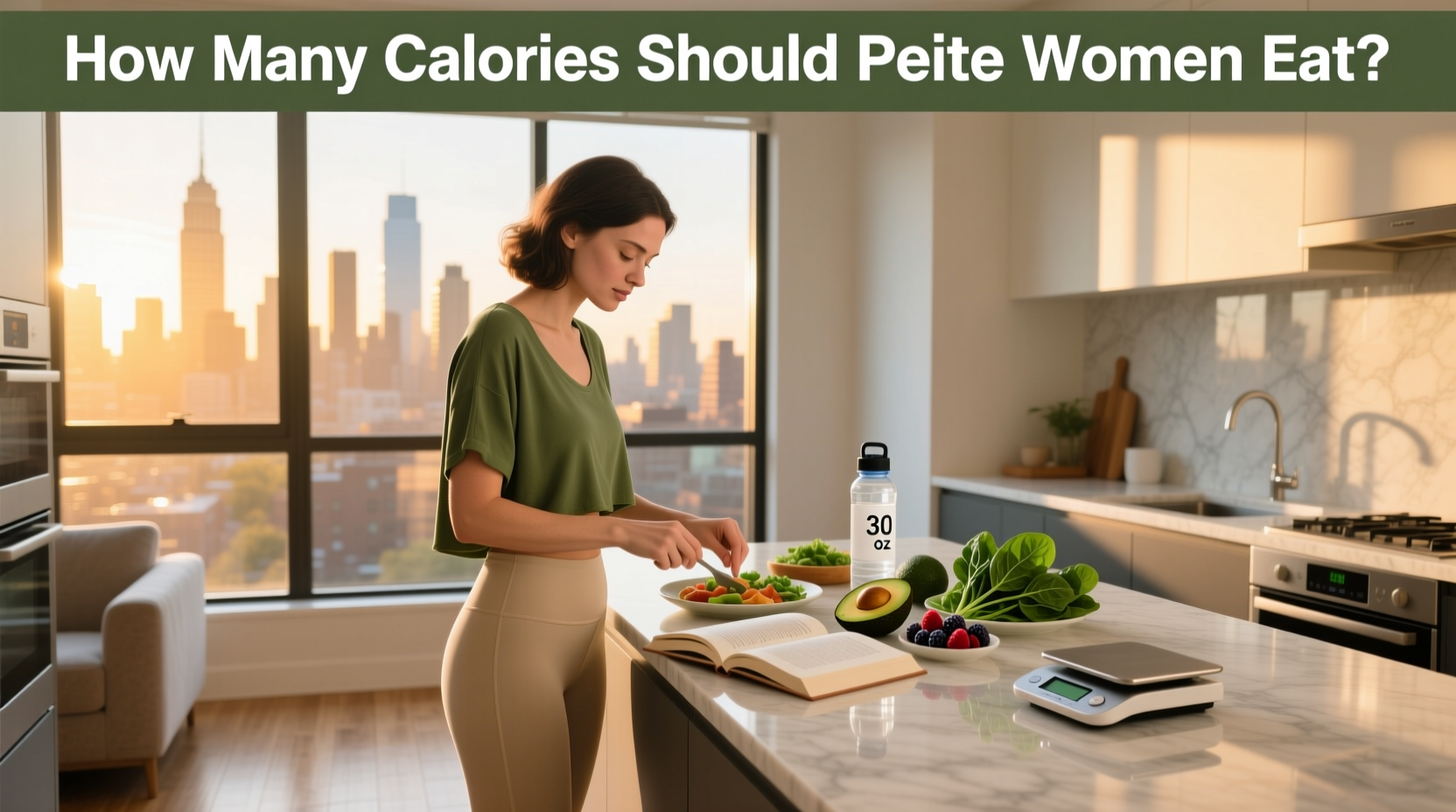 How to Calculate Calories for Petite Women in a Deficit