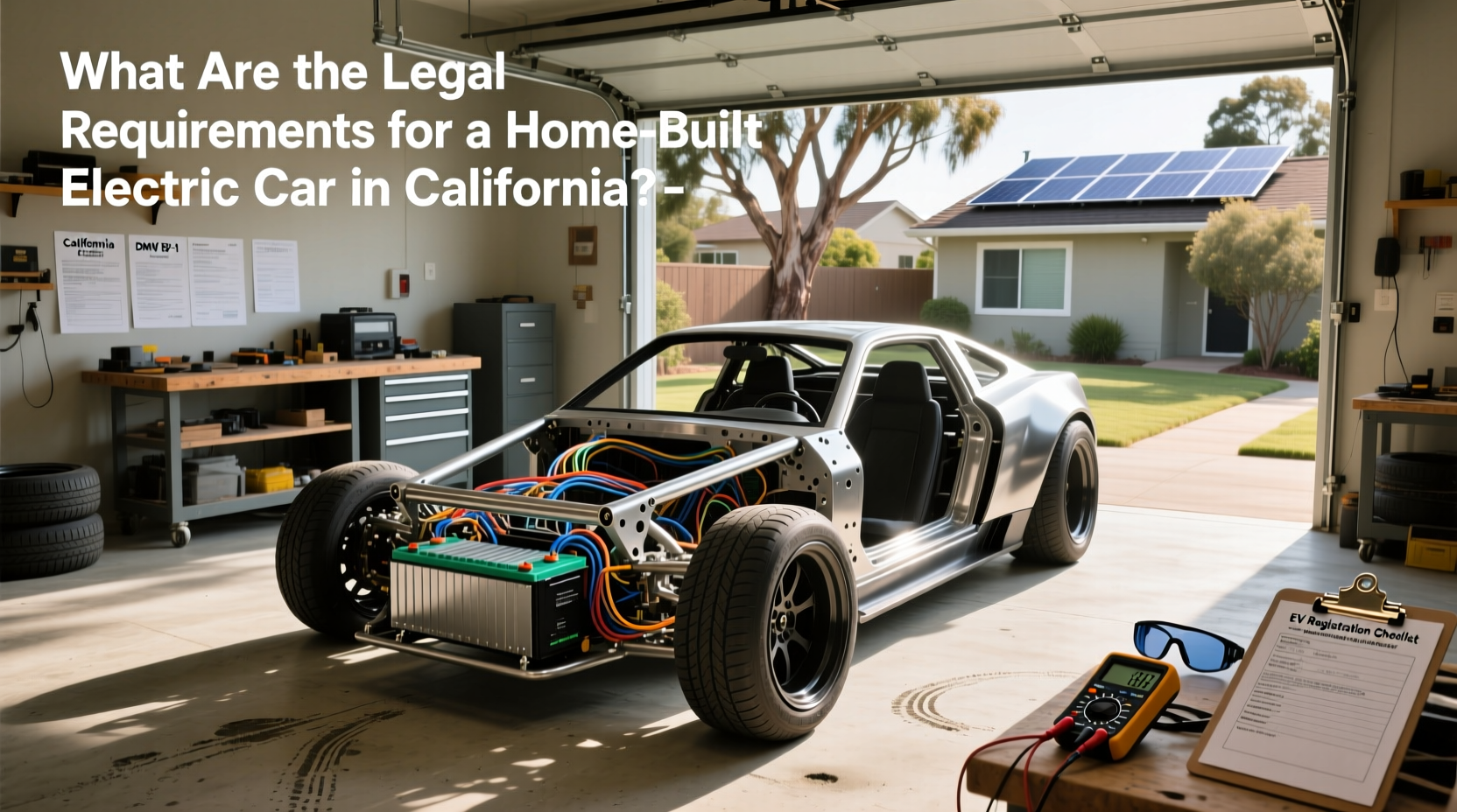 How to Register a Home-Built Electric Car in California